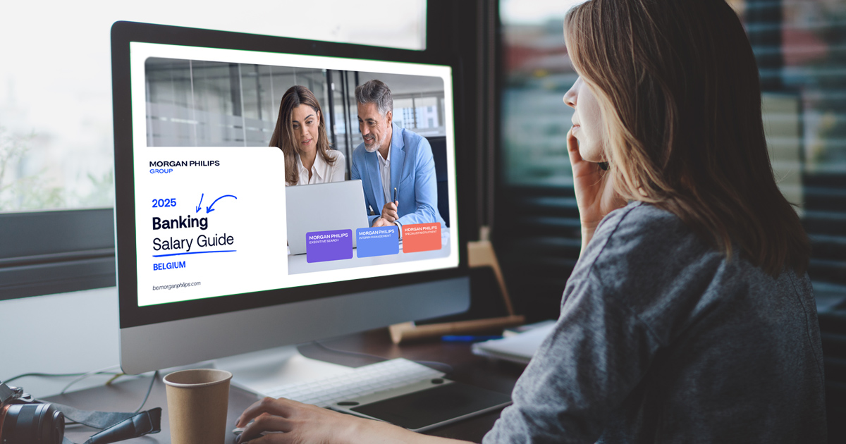 Salary Guide Banking 2025 | Morgan Philips Belgium