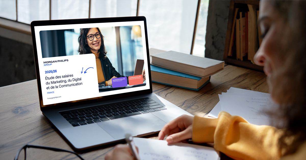 Étude des salaires Marketing, Communication et Digital | Morgan Philips ...